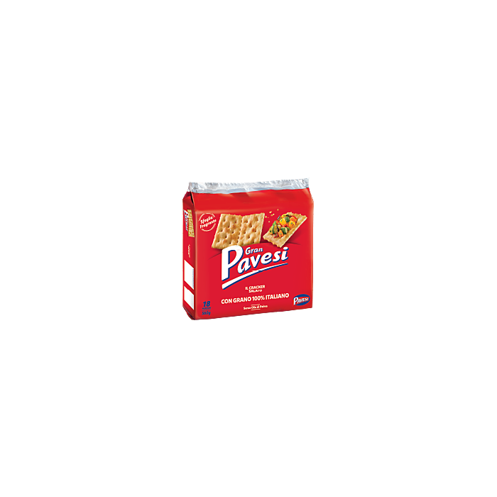 Gran Pavesi Cracker Salati (560g) – Salzcracker - Italia Import